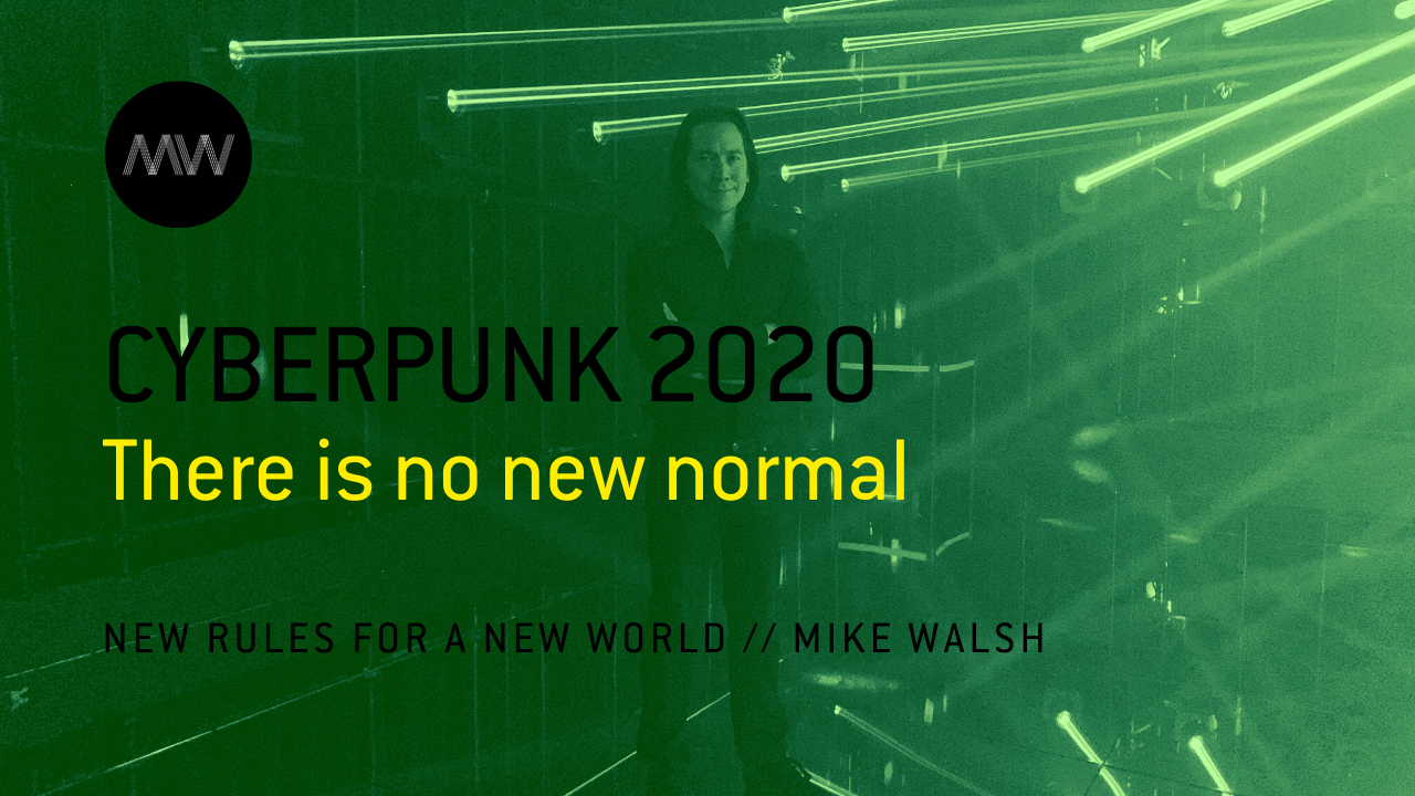 There is no new normal